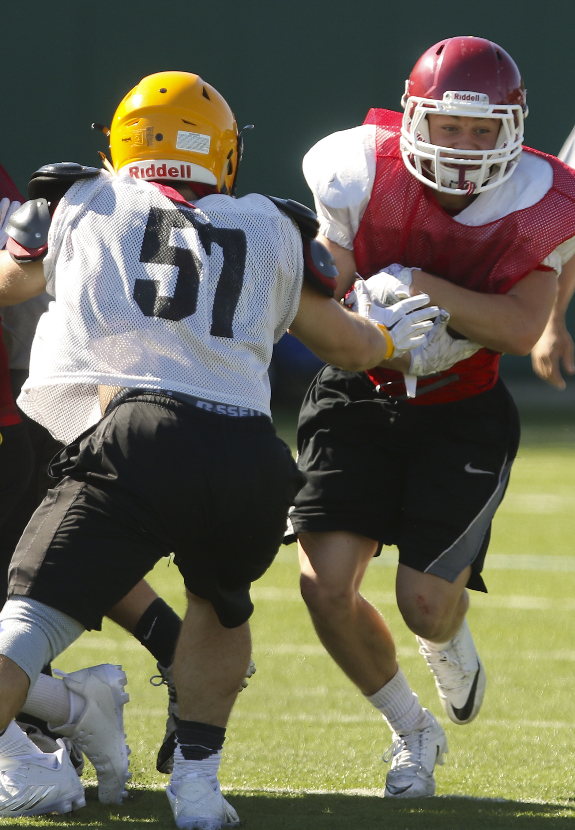 Photo gallery: Lawrence High, Free State and Eudora at KU football camp ...
